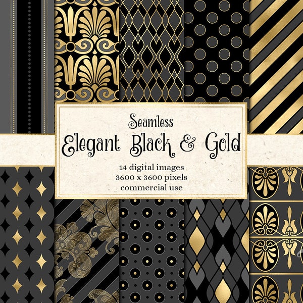 Gold Digital Paper - Etsy Canada