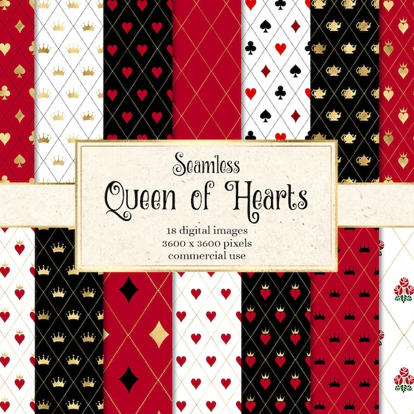 Queen of Hearts Crown - Etsy