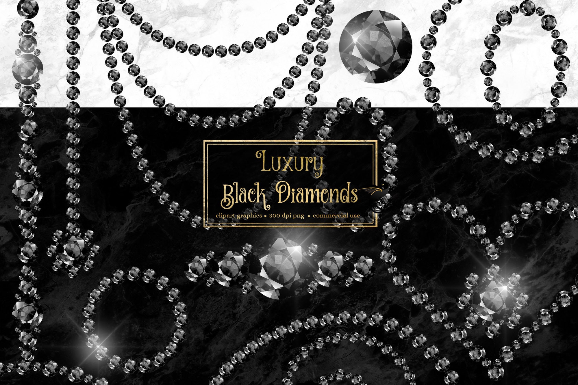 Diamonds Pearls Clipart