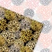 Dahlia Digital Paper, Seamless Dahlia Patterns, Rose Gold Dahlias Gold ...