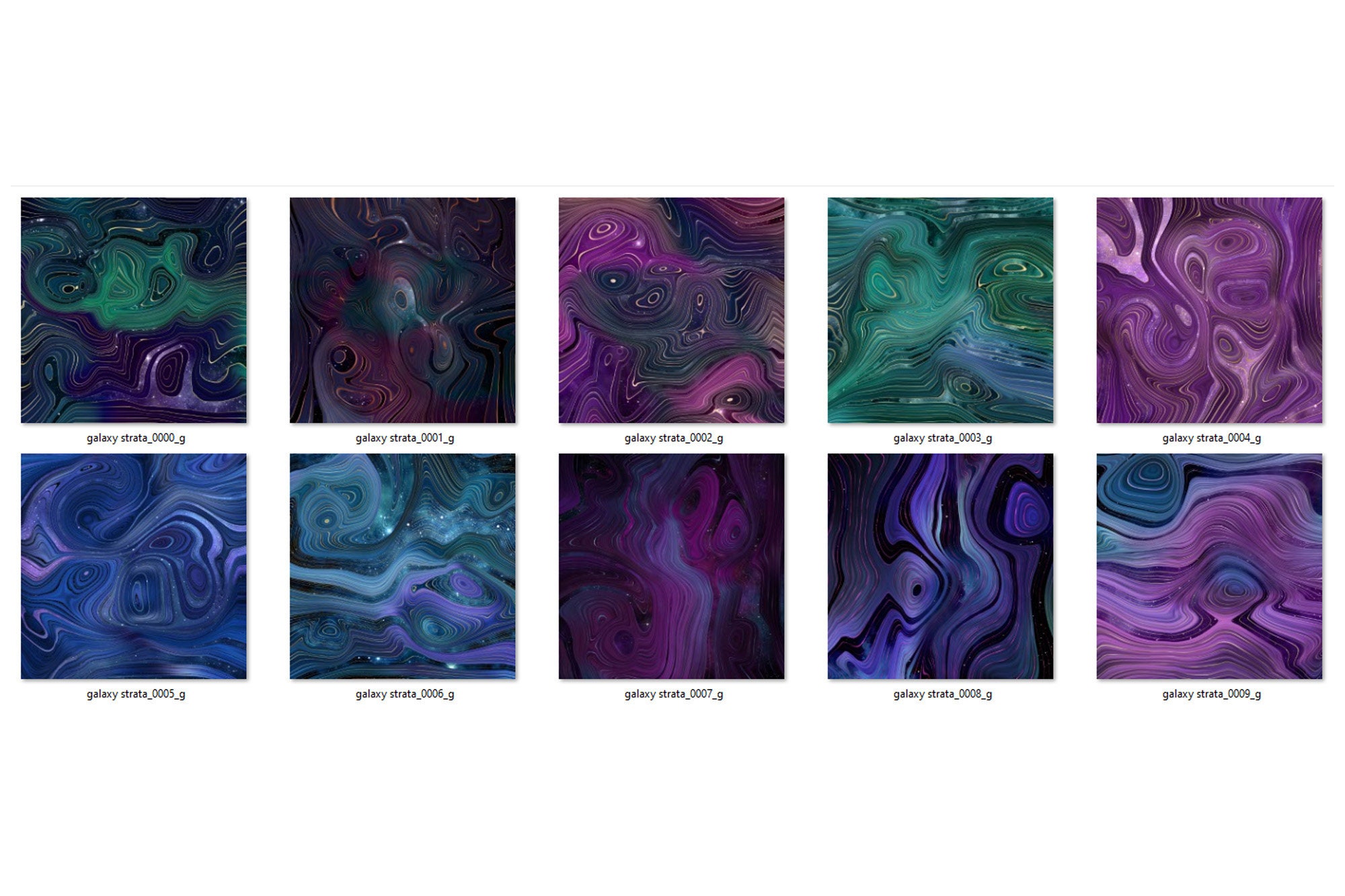 Galaxy Stata Textures Digital Papers With Gold Vein Agate - Etsy