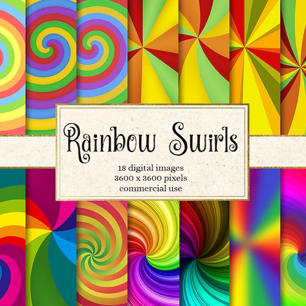 Retro Digital Papers - Etsy