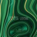 Strata Malachite Digital Paper and Border Overlays (Download Now) - Etsy