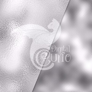 Shimmering Silver Digital Paper, Seamless Silver Textures With Shimmer ...
