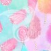 Cotton Candy Sparkle Digital Paper - Seamless Rainbow Pastel Textures ...