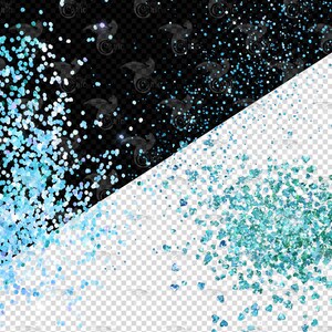 Turquoise Glitter Clip Art Overlays - Digital Instant Download Glitter ...