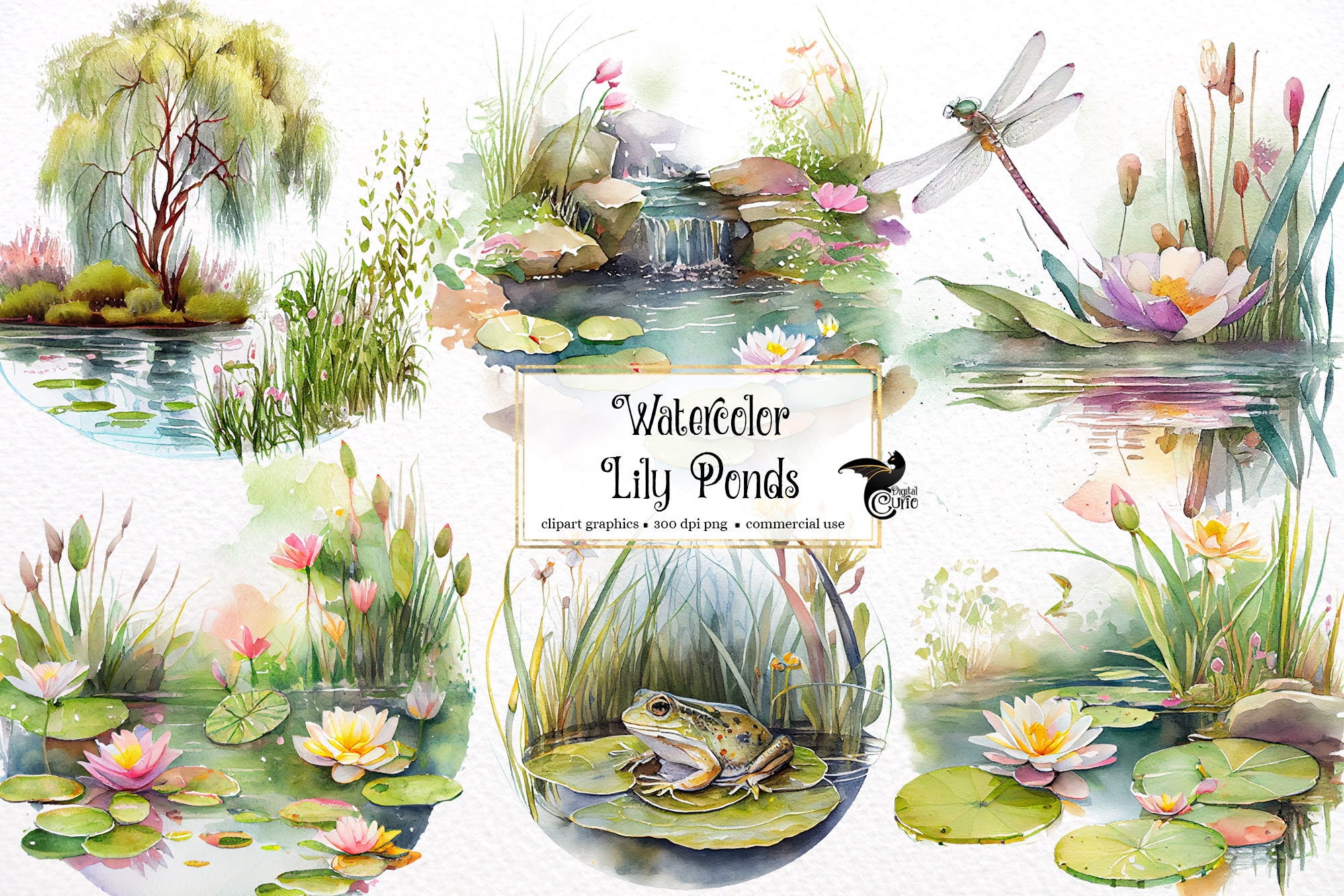 Frog Pond Clip Art