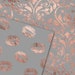 Rose Gold and Gray Digital Paper, Seamless Rose Gold Patterns, Foil ...