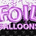 Purple Foil Balloon Alphabet Clip Art - Digital Instant Download ...
