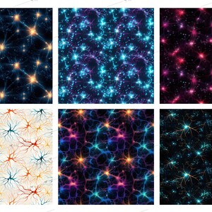Neuron Digital Paper - Seamless Backgrounds Instant Download for ...