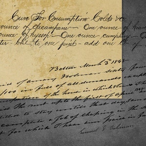 Old Handwriting Overlays, Digital Vintage Letters PNG Overlay Clipart ...