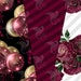 Burgundy and Gold Glam Balloons Digital Paper - Seamless Patterns ...
