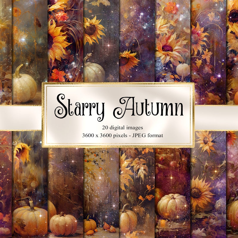 Autumn Digital - Etsy