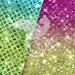 Ombre Glitter Diamond Digital Paper, Seamless Glitter Texture ...
