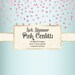 Soft Shimmer Pink Confetti Digital Paper With Rainbow Pastels - Etsy