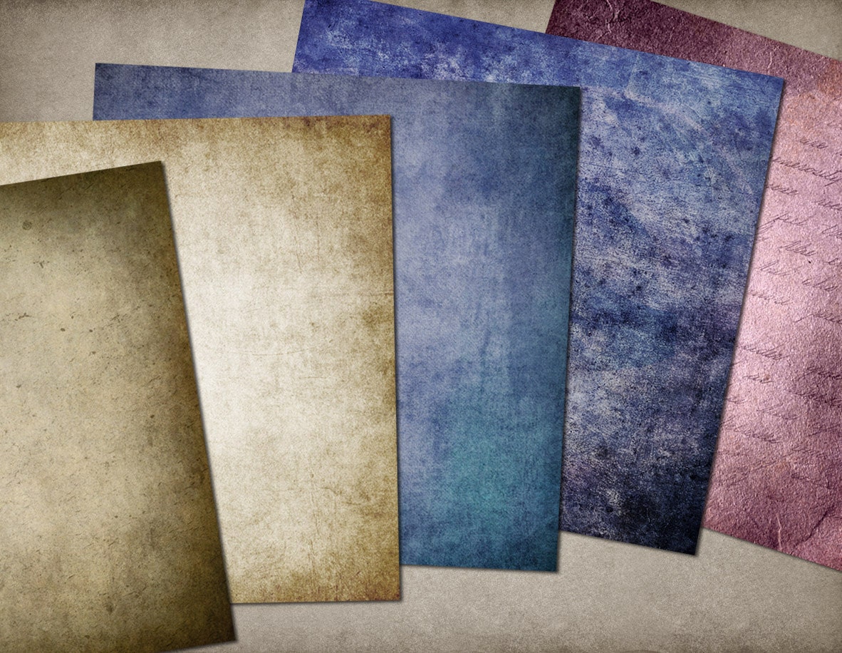 Distressed Textures Grunge Digital Paper Vintage Antique - Etsy