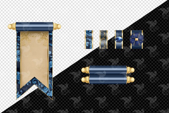 Vertical Scroll Clipart