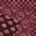 Burgundy and Gold Mermaid Digital Paper, Seamless Gold Mermaid Patterns ...