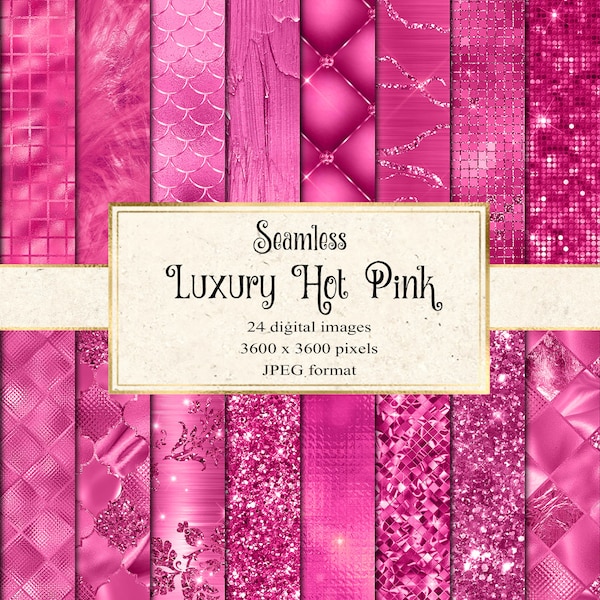 Pink Digital Paper - Etsy