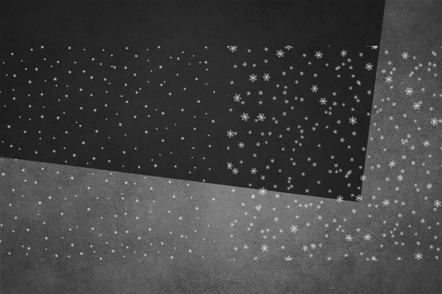 Seamless White Snowflake Overlays Snowflake Patterns PNG - Etsy