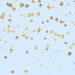 Blue and Gold Confetti Digital Paper, Confetti Gold Foil Backgrounds ...