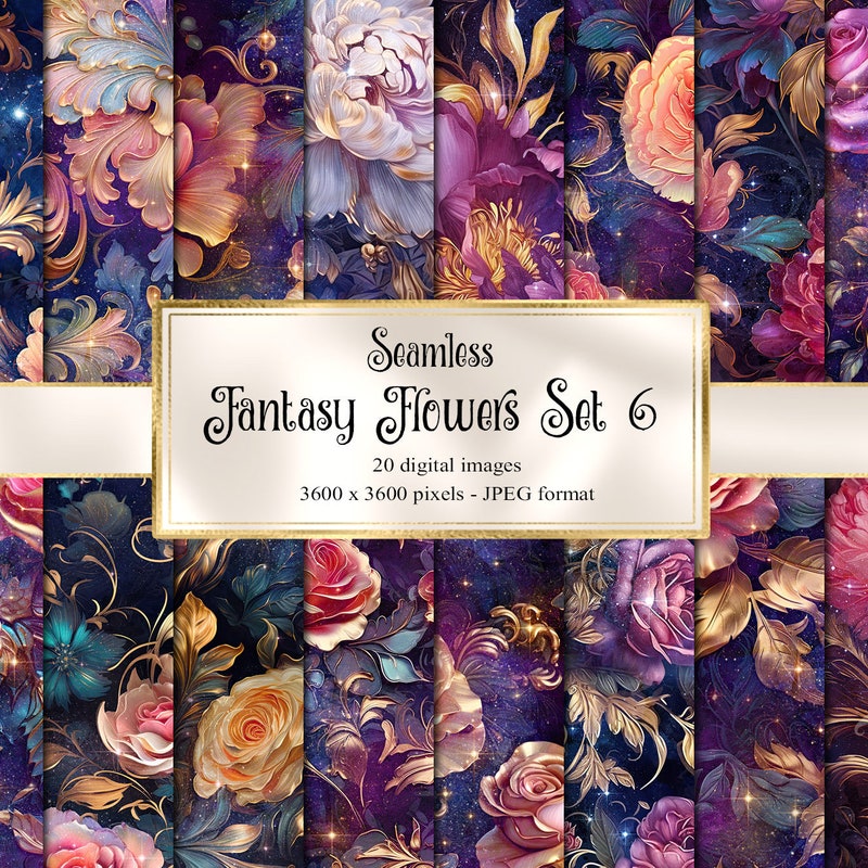 Texture Floral Name Cards - Etsy