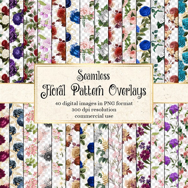 Floral Pattern - Etsy