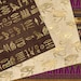 Egyptian Digital Paper – Gold Hieroglyphics, Art Deco (digital Download ...