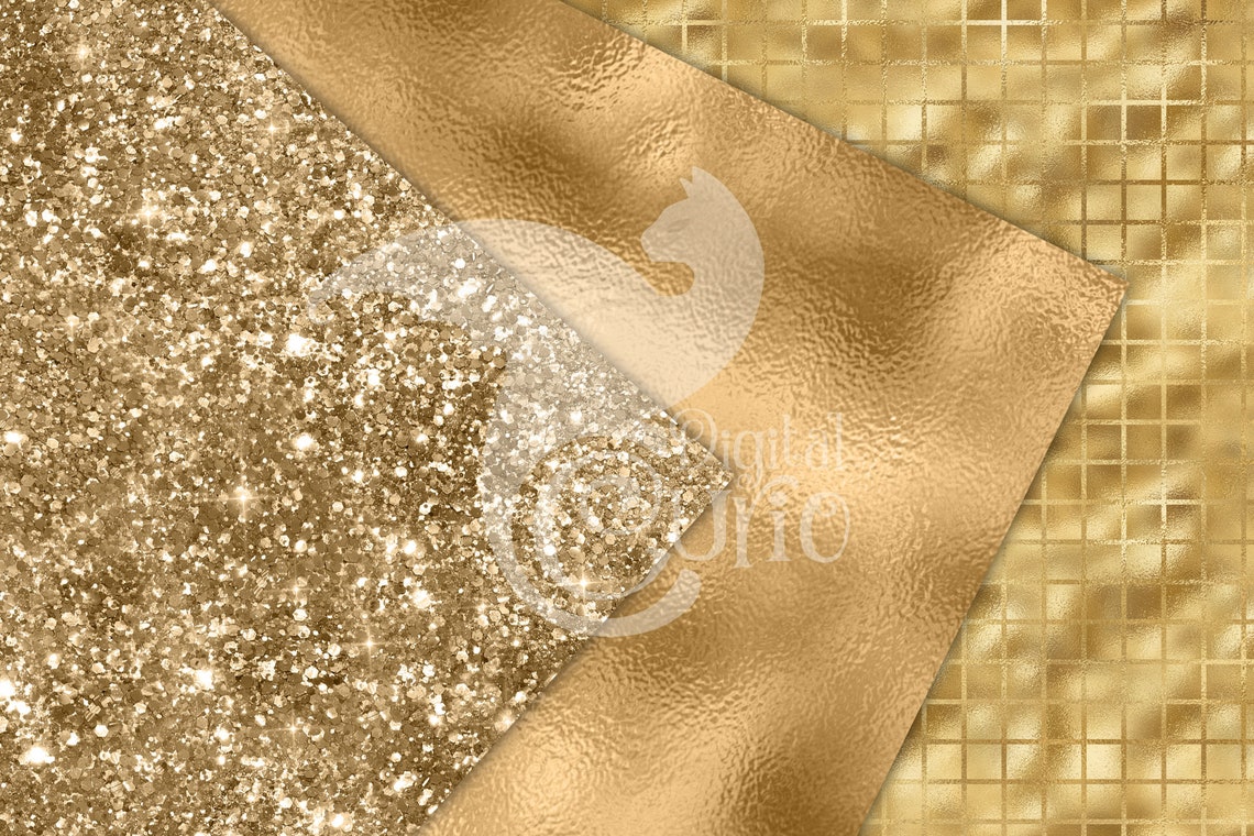 Luxury Gold Digital Paper 2 Seamless Gold Textures Gold - Etsy