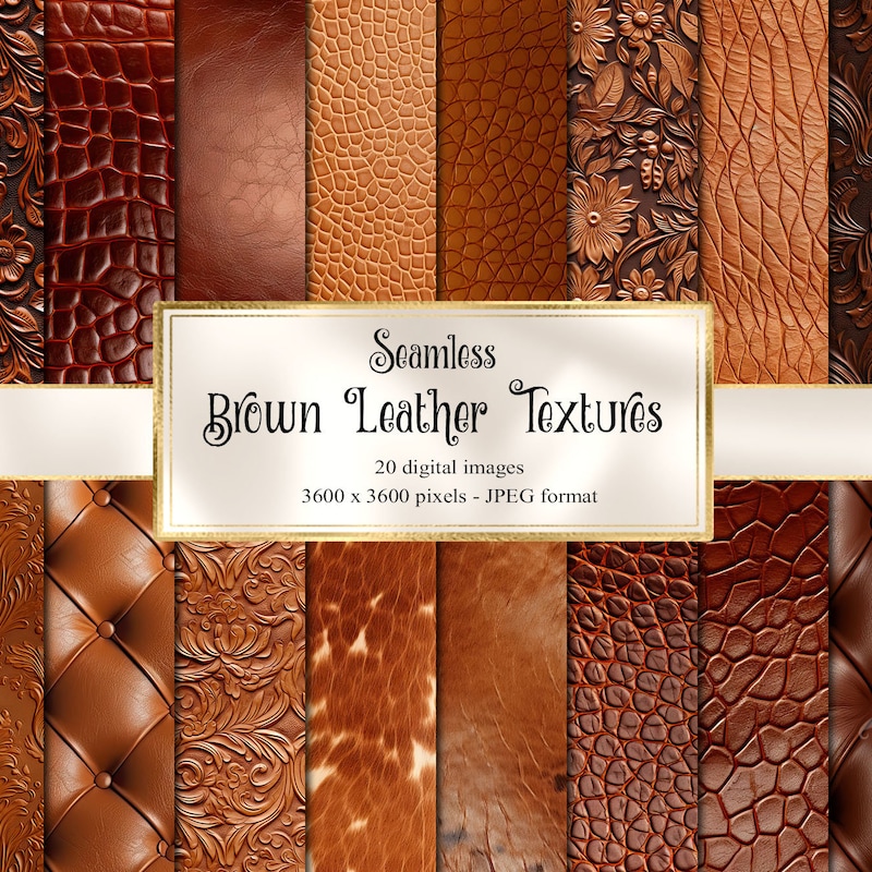 Leather Wall Paper - Etsy