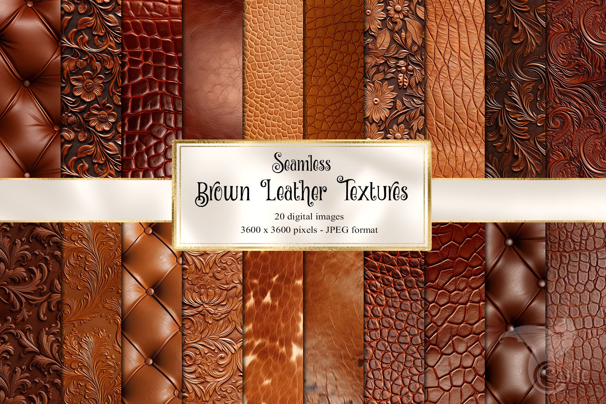 Brown Leather Texture Seamless