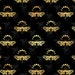 Celestial Gold Mystic Digital Paper, Seamless Patterns With Occult ...