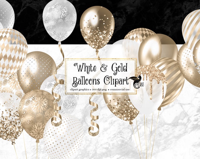Gold Balloons, Balloon Clipart, Baby Shower Party, Transparent Png ...