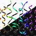 Neon Ribbon Clip Art - Curling Ribbons in Png Format Instant Download ...
