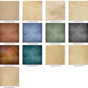 Vintage Polka Dots Digital Paper Retro Scrapbook Paper Polka | Etsy