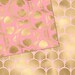 Pink and Gold Art Deco Digital Paper, Seamless Deco Patterns With ...