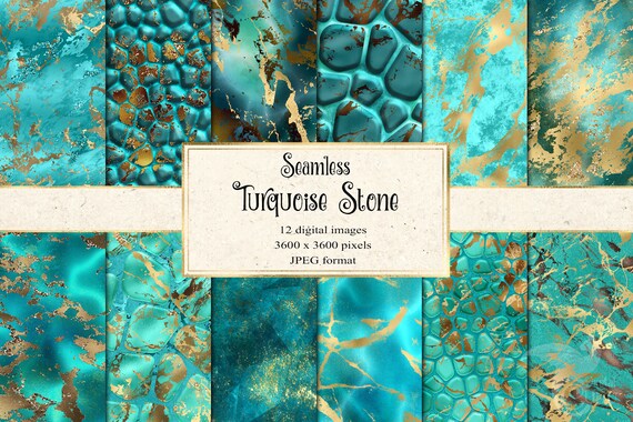 Turquoise Stone Pattern
