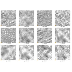 Silver Glam Digital Paper, Seamless Silver Foil Sequin Backgrounds ...