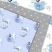 Blue Easter Egg Digital Paper, Seamless Easter Patterns With Baby Blue ...