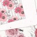 Pink Floral Digital Paper, Seamless Backgrounds With Pink Flower ...