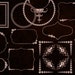 Rose Gold Diamond Frames Clipart, Antique Wedding Frames (PNG, Digital ...