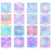 Cotton Candy Digital Paper - Seamless Rainbow Pastel Textures Instant ...
