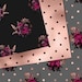 Marsala and Rose Gold Floral Digital Paper, Seamless Flower Patterns in ...