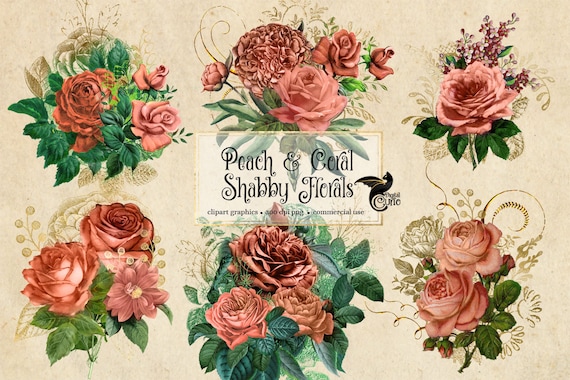 Peach Flower Clip Art