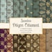 Dragonflies and Sunflowers Digital Paper Seamless Dragonfly Patterns ...