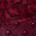 Burgundy Gothic Digital Paper, Skull Damask Halloween Scrapbook Papers ...