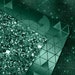 Luxury Emerald Digital Paper, Seamless Green Textures With Glitter and ...