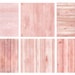 Pink Wood Textures Digital Paper, Seamless Rustic Wood Digital Paper ...