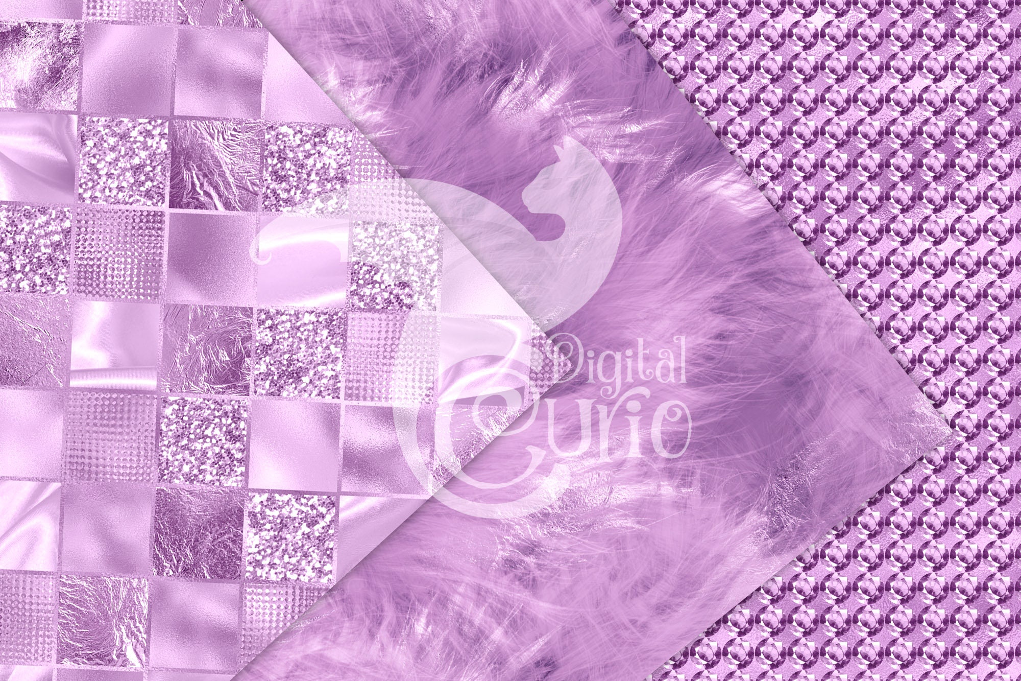 Luxury Lilac Textures Digital Paper Seamless Pastel Purple - Etsy