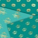 Turquoise and Gold Princess Digital Paper, Seamless Teal Aqua Princess ...